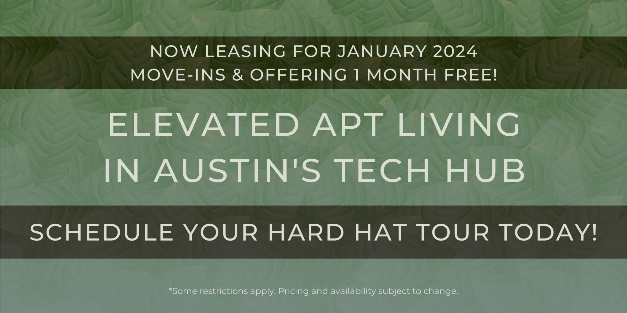 Contemporary Apartment Floor Plans in Austin, TX - Presidium Tech Ridge