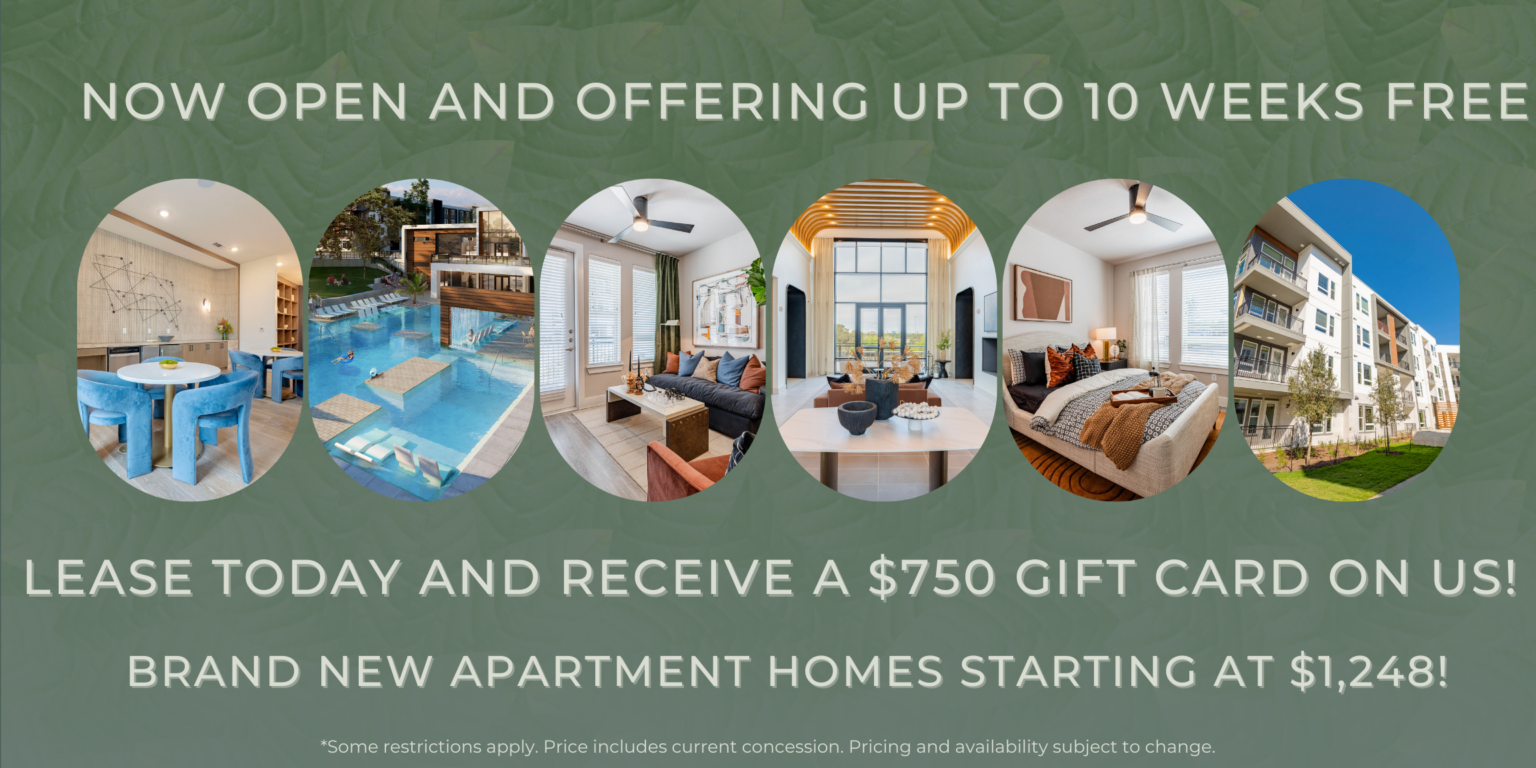 Contemporary Apartment Floor Plans in Austin, TX - Presidium Tech Ridge